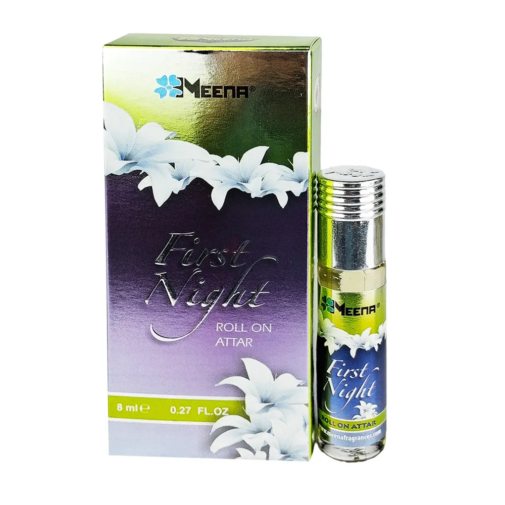 Meena First Night Roll-On Attar 8ml – Premium Long-Lasting Romantic ...