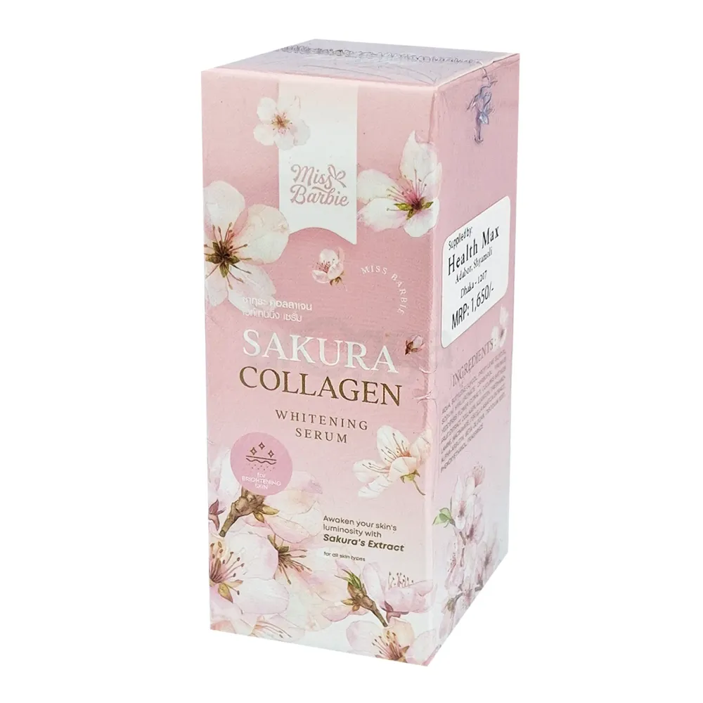 Miss Barbie Sakura Collagen Whitening Serum 30ml price in Bangladesh ...