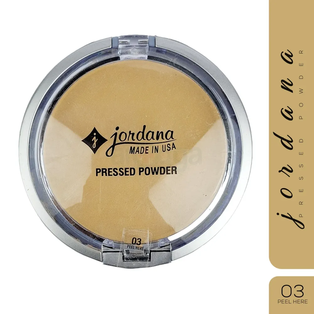 Jordana Soft Beige Perfect Pressed Powder – Shade 03, Lightweight Matte ...