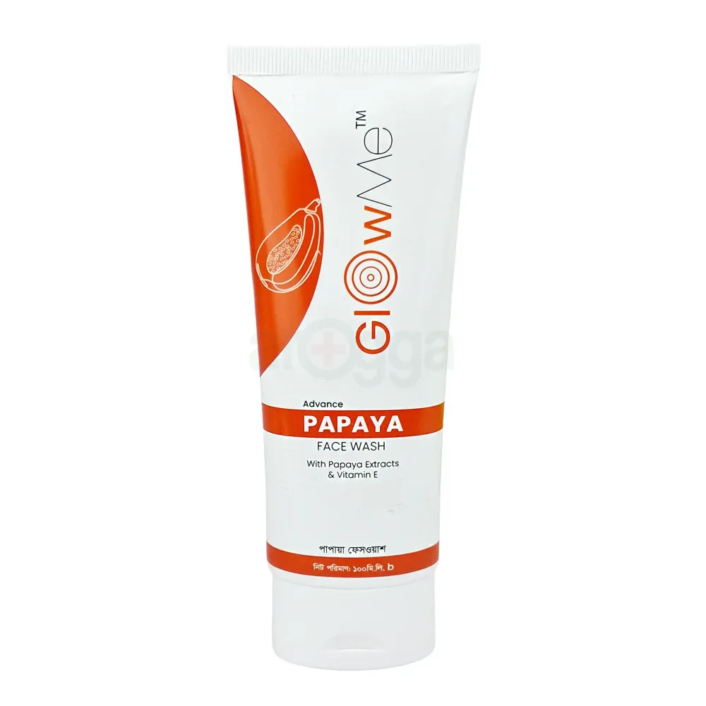 Glow Me Papaya Face Wash with Papaya Extracts & Vitamin E 100ml price ...