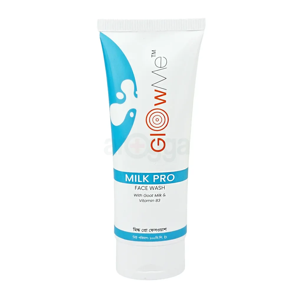 Glow Me Milk Pro Face Wash with Goat Milk & Vitamin B3 100ml price in ...