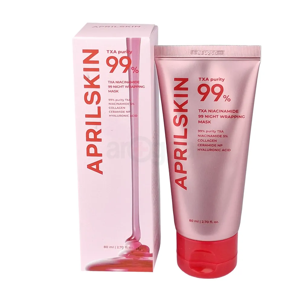 April Skin TXA Niacinamide 99 Night Wrapping Mask 80ml – Brightening ...