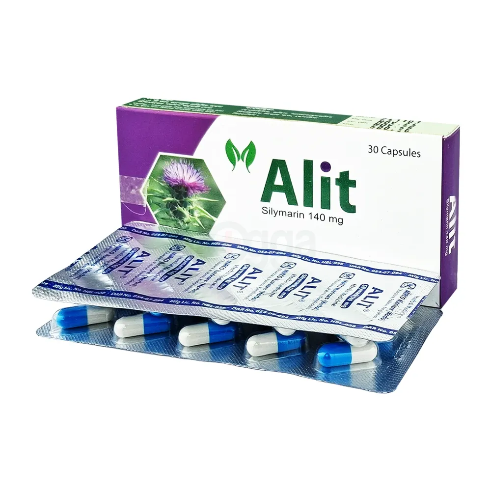 Alit 140 (Silymarin) price in Bangladesh | Arogga Online Pharmacy