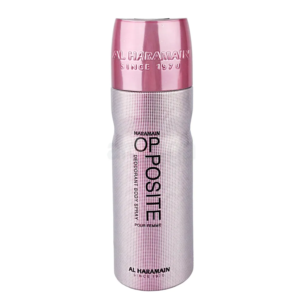 Al Haramain Opposite Deodorant Body Spray - 200ml - Arogga Beauty Store
