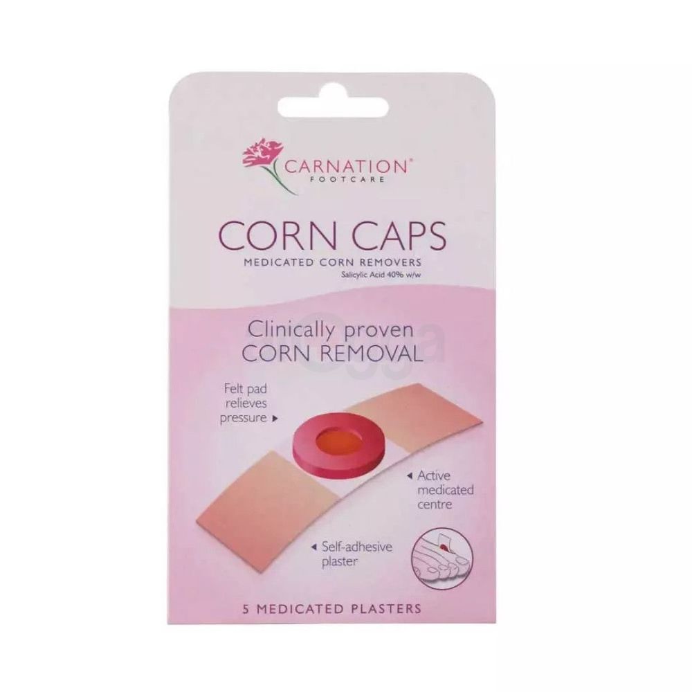 Carnation Footcare Corn Caps Medicated Plasters 5pcs price in ...