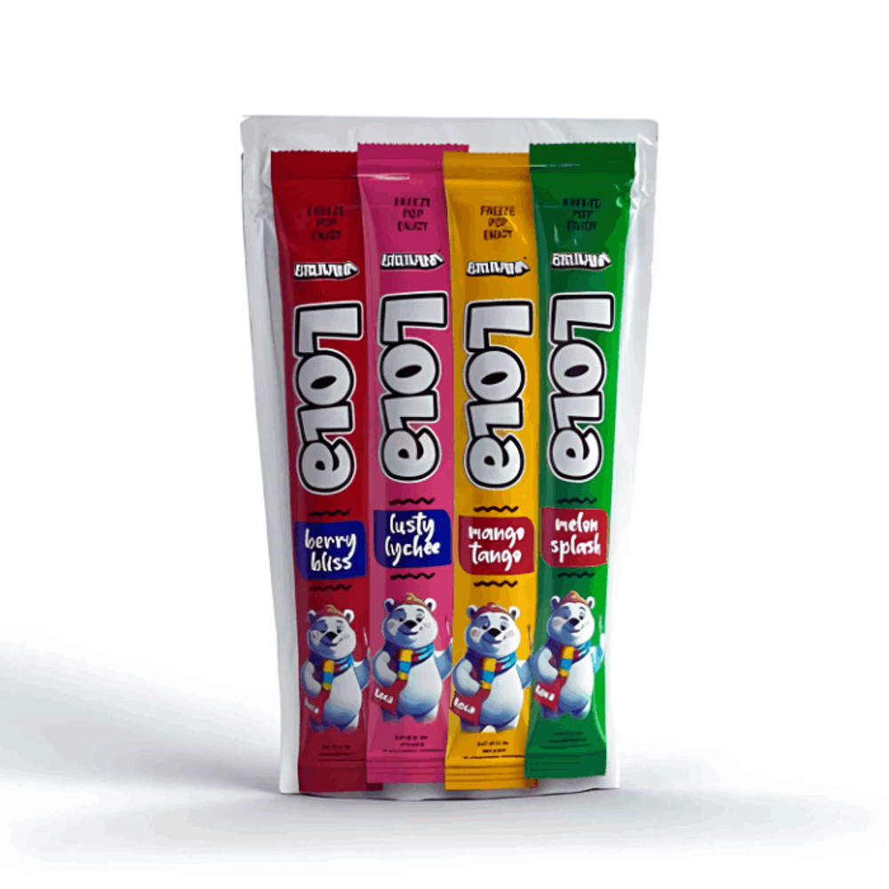 Bruvana Lola Ready To Freeze Ice Pops (Watermelon, Mango, Lychee & Strawberry) 4pcs price in ...