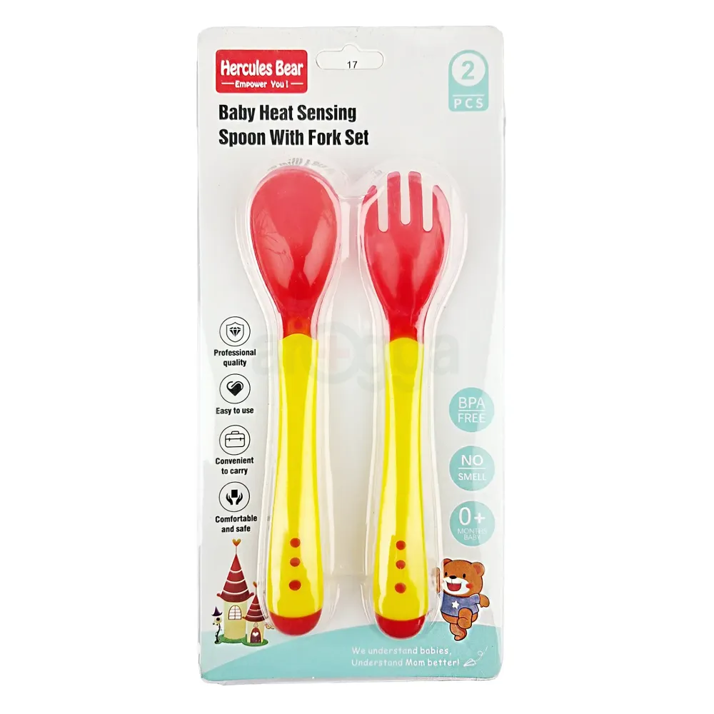 Hercules Bear Heat Sensing Spoon With Fork Set (WMST-9500) price in ...