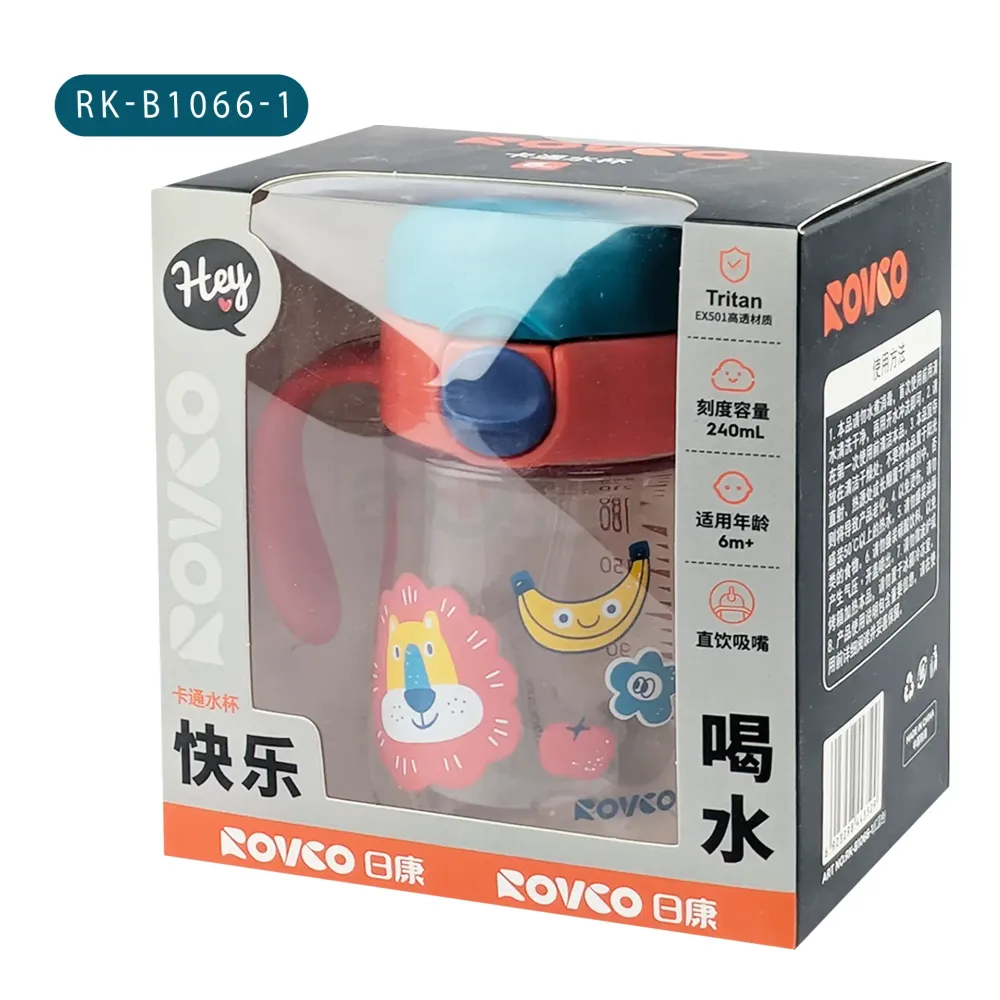 Rovco Cartoon Water Cup 240ml (6m+) RK-B1066-1 price in Bangladesh | Arogga