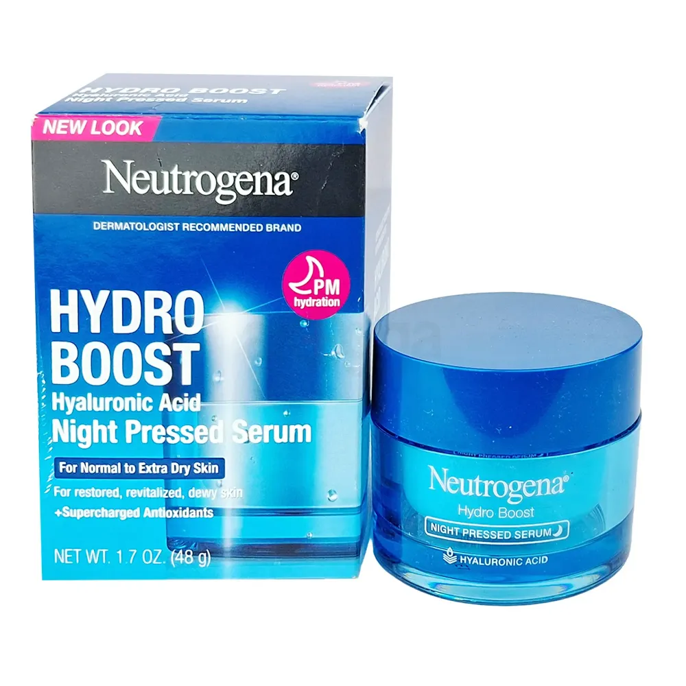 Neutrogena Hydro Boost Night Pressed Serum with Hyaluronic Acid 48gm ...