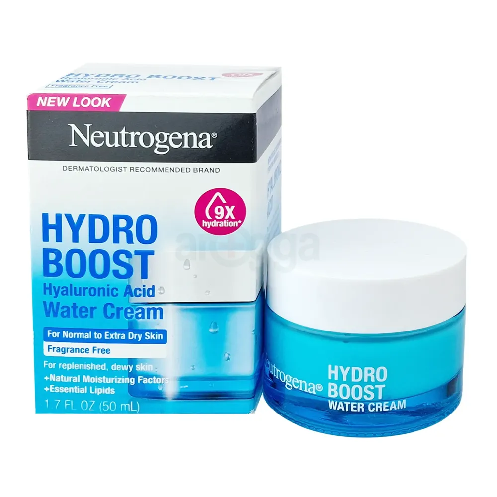 Neutrogena Hydro Boost Water Cream– 9× Hydration with Hyaluronic Acid ...
