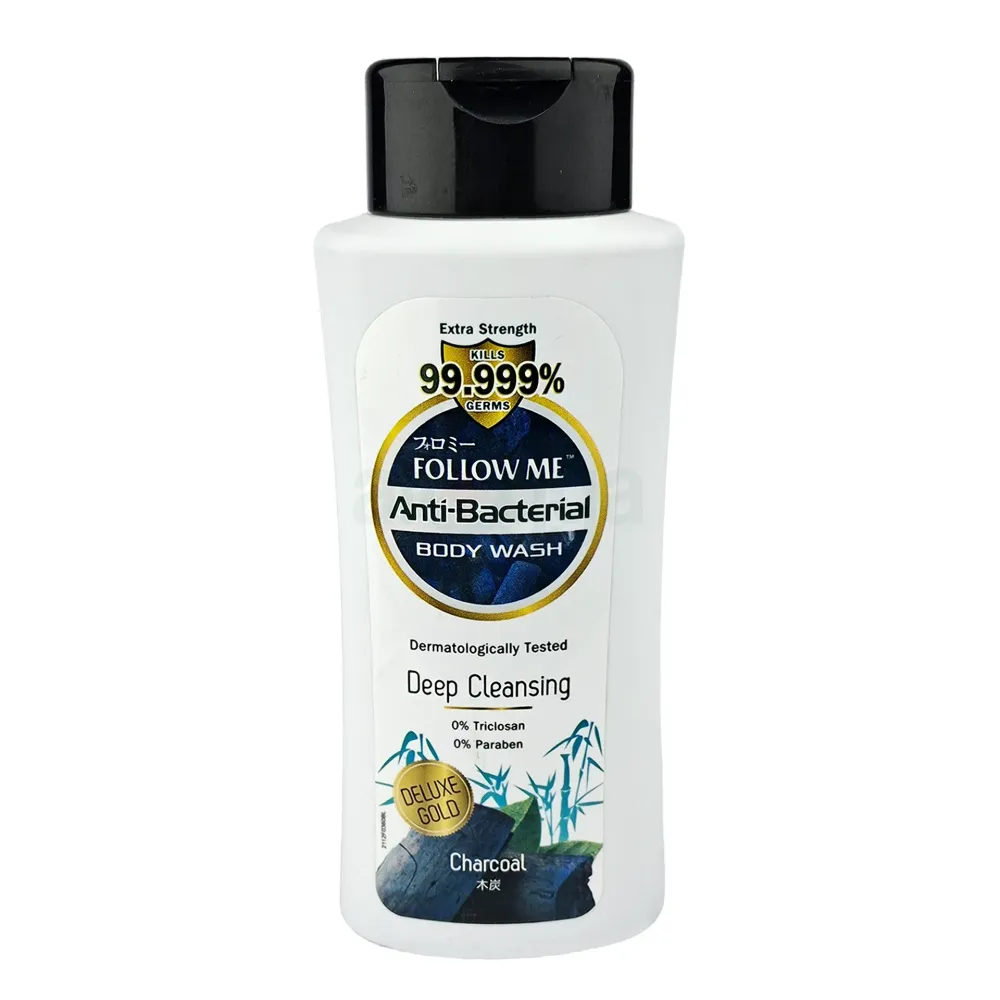 Follow Me Anti Bacterial Deep Cleansing Charcoal Body Wash 220ml price ...