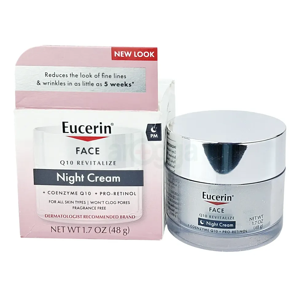 Eucerin Q10 Revitalize Night Cream + Pro-Retinol, Facial Cream for ...