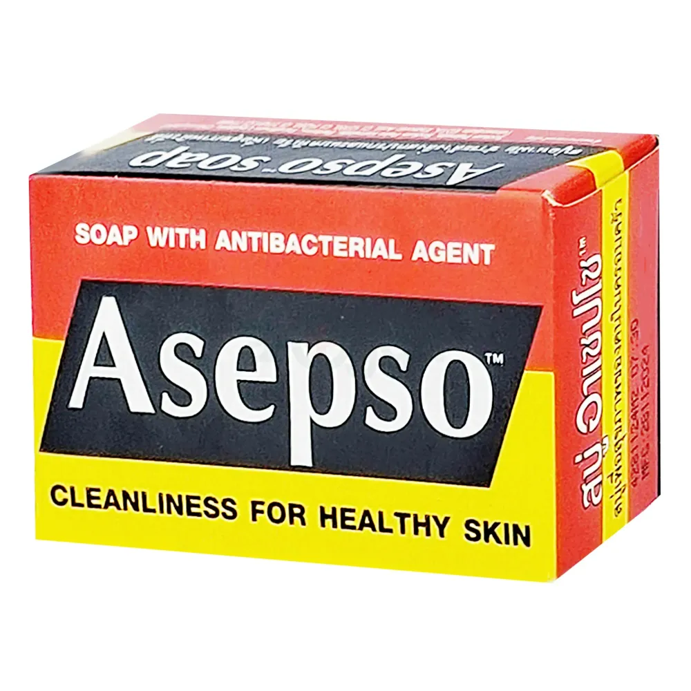 Asepso Antibacterial Antiseptic Soap – Gently Cleanses and Reduces ...