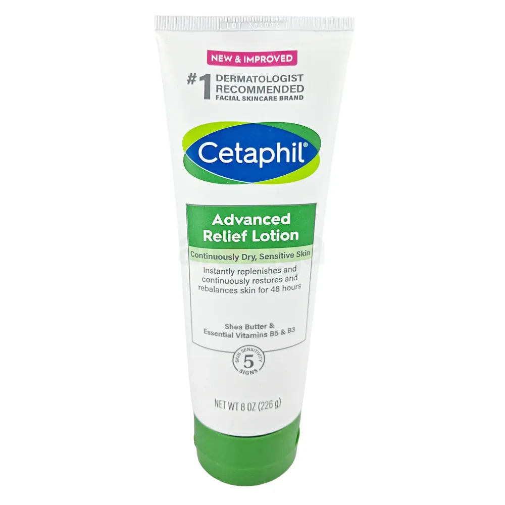 Cetaphil Advanced Relief Lotion With Shea Butter & Essential Vitamins ...