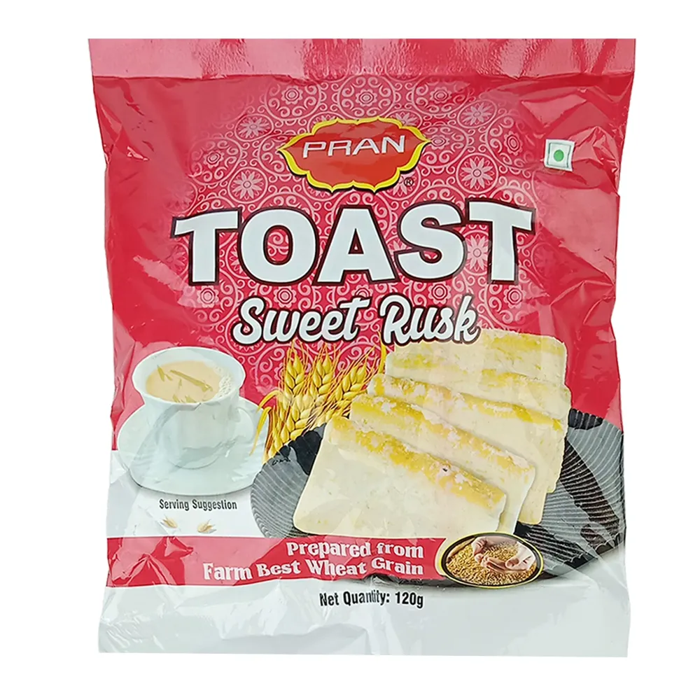 Pran Toast Sweet Rusk Biscuits 120gm price in Bangladesh | Arogga