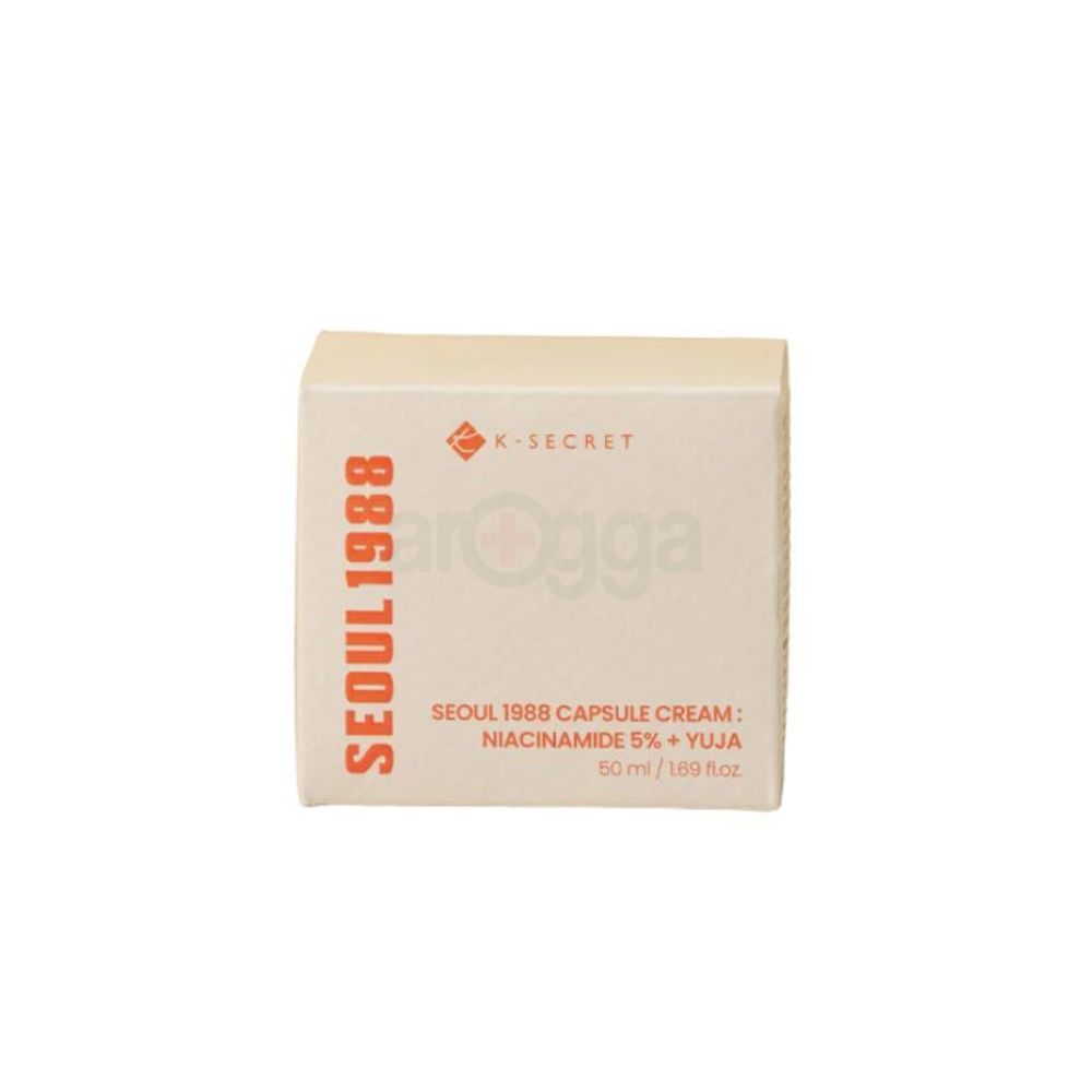 K-Secret Seoul 1988 Capsule Cream : Niacinamide 5% + Yuja 50ml price in ...