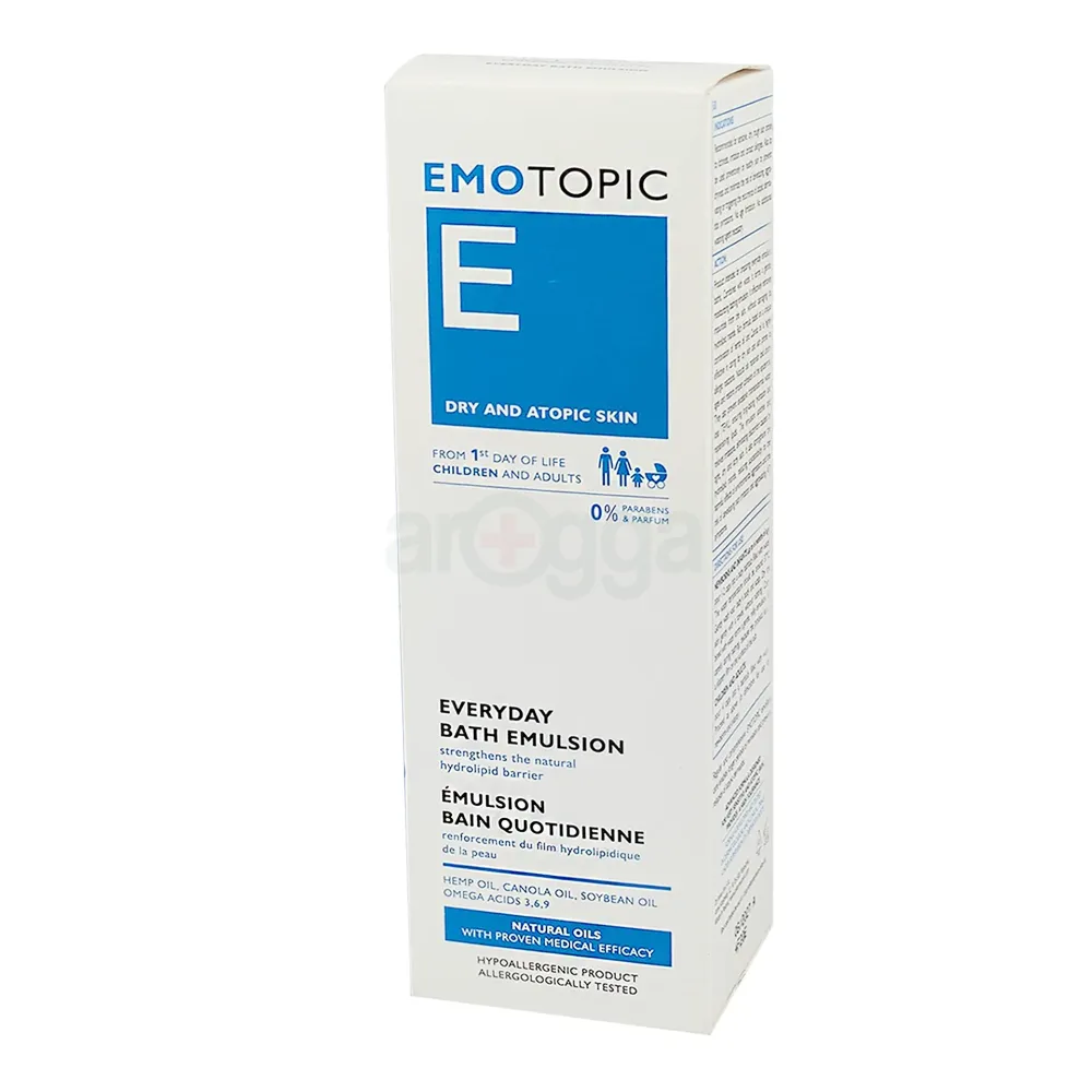 Emotopic-E Everyday Bath Emulsion 200ml - Arogga Beauty Store