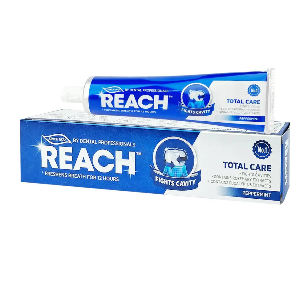 Reach Total Care Peppermint Toothpaste 150g price in Bangladesh | Arogga