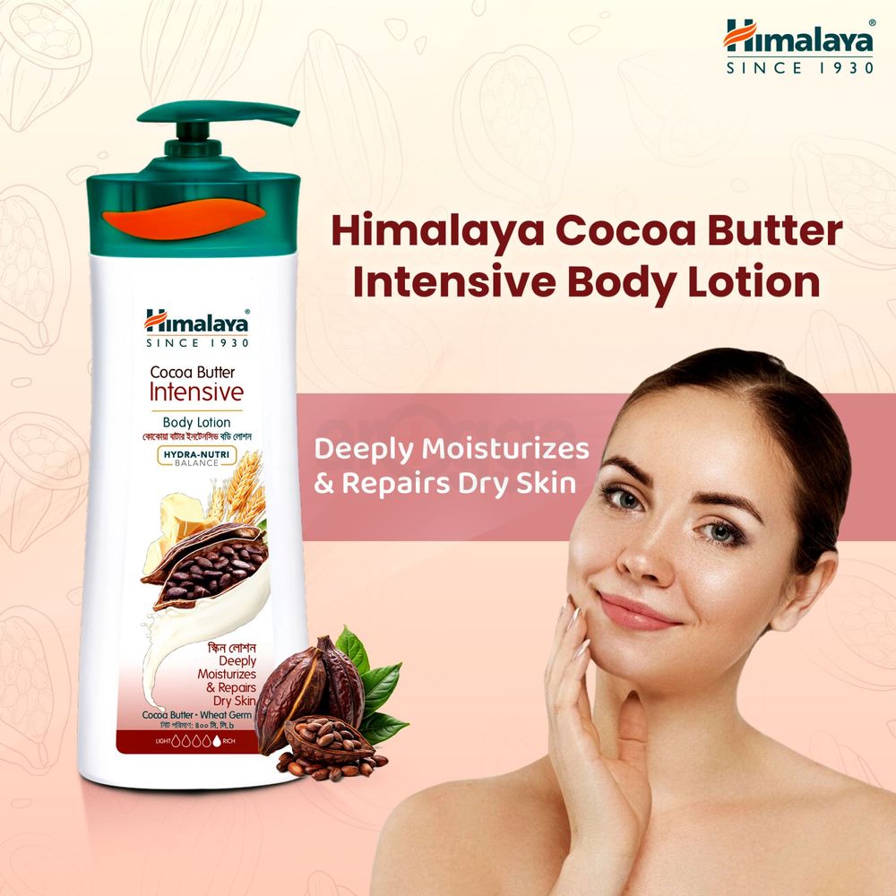 Himalaya Cocoa Butter Intensive Body Lotion 400ml - Arogga Beauty Store
