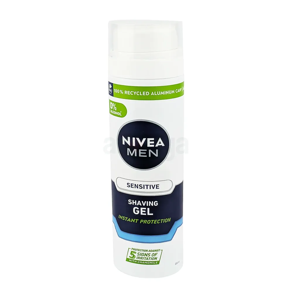 Nivea Men Sensitive Shaving Gel 200ml (Made in Poland) price in ...