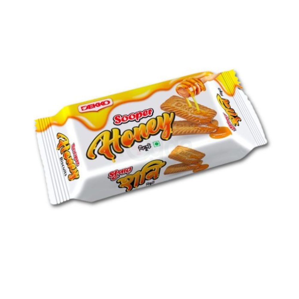 Dekko Sooper Honey Biscuit 17g - Arogga Ltd