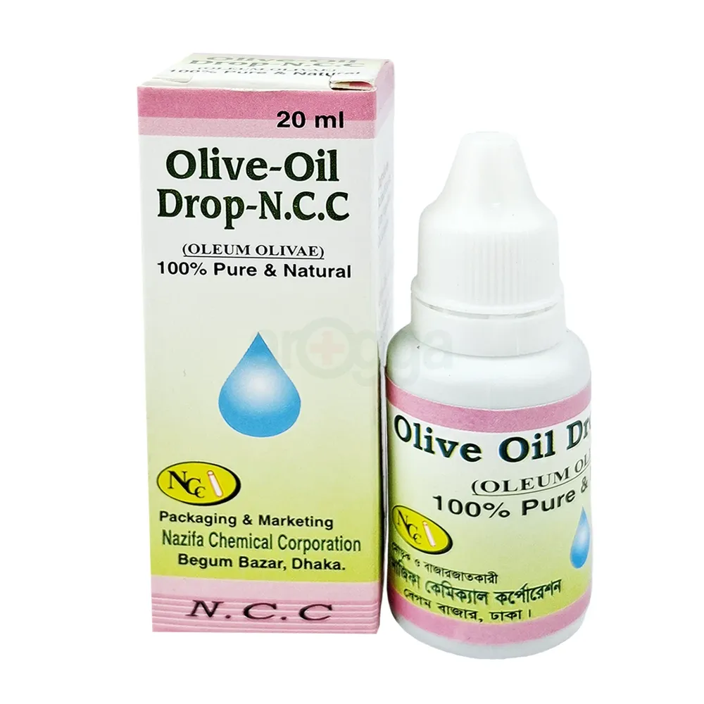 Olive Oil Drop – N.C.C 20ml price in Bangladesh | Arogga