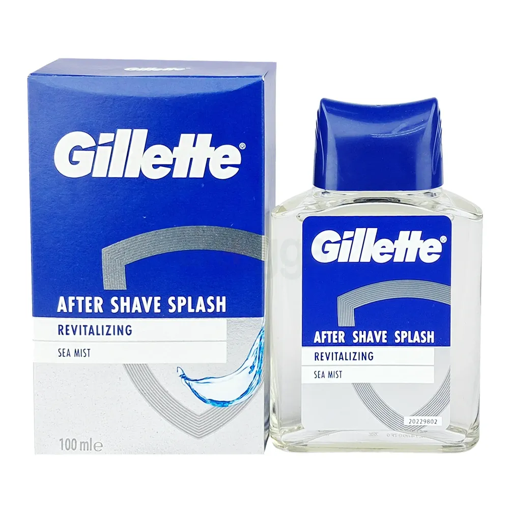 Gillette After Shave Splash Revitalizing Sea Mist 100ml - Arogga Beauty ...