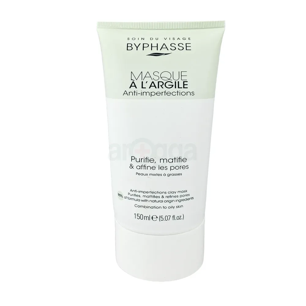 Byphasse Anti-Imperfections Clay Mask 150ml – Deep Cleansing & Blemish ...