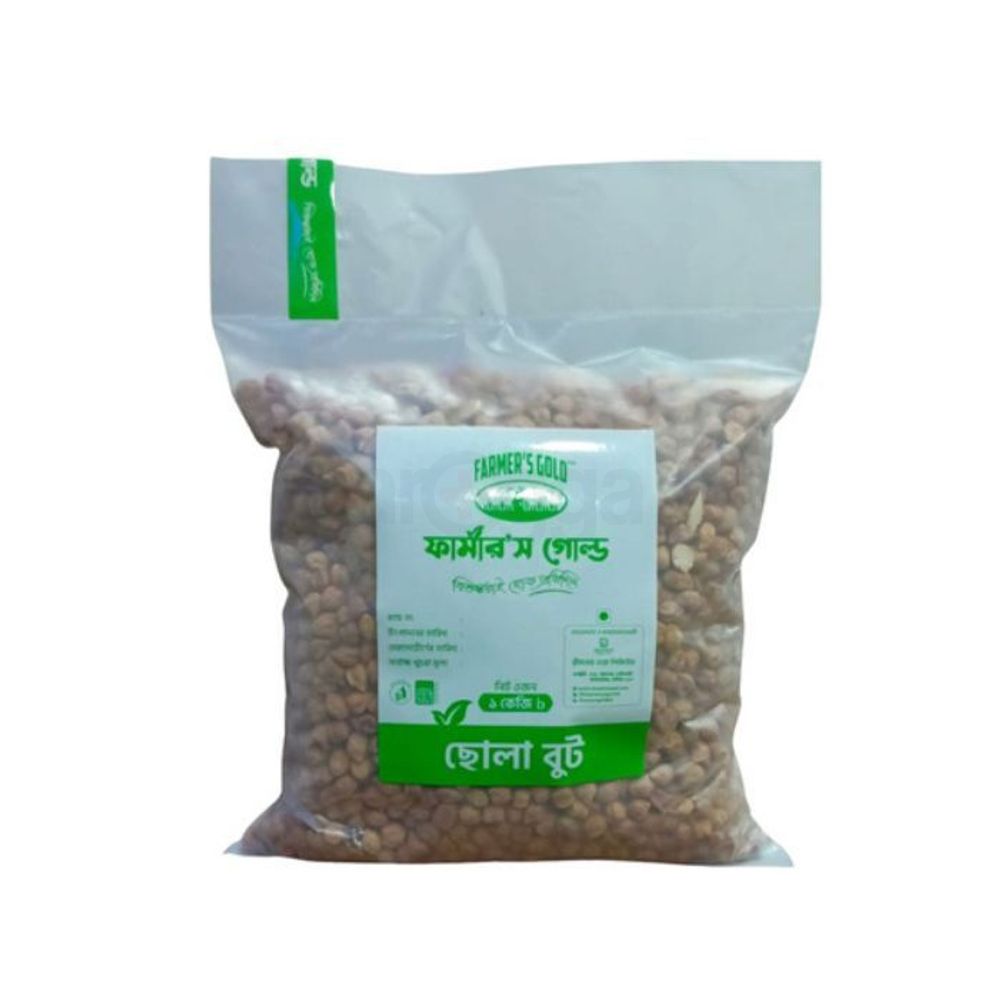 Farmer's Gold Chick Pea (Chola Boot) 1Kg - Arogga Ltd