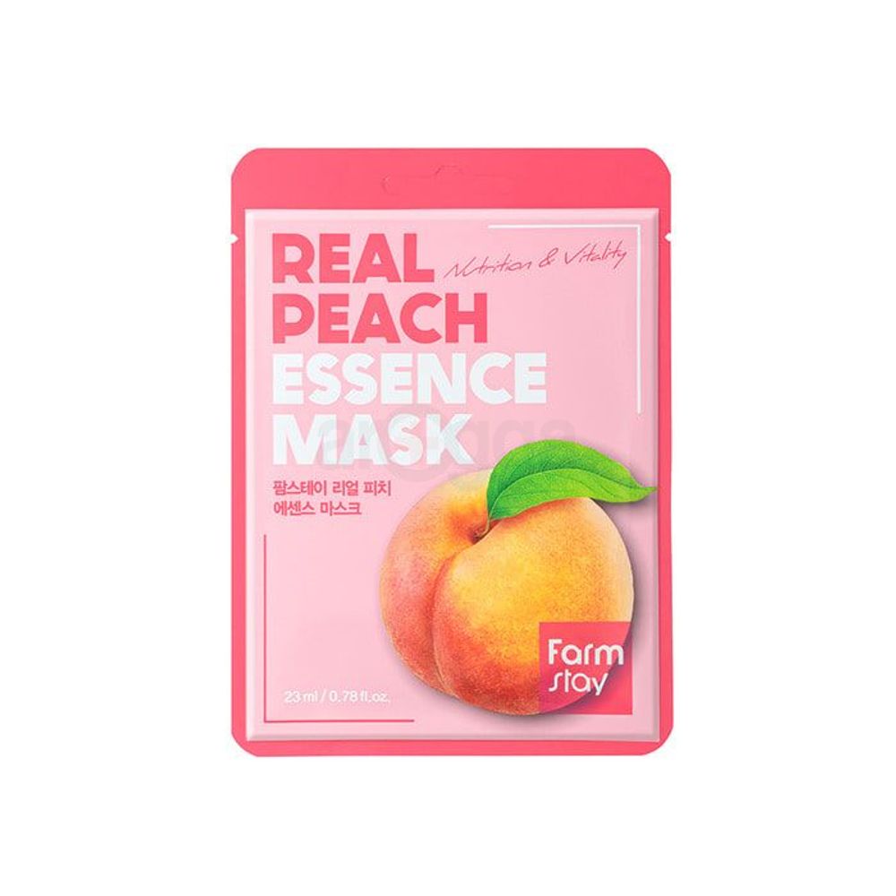 Farm Stay Real Peach Essence Mask 23ml price in Bangladesh | Arogga