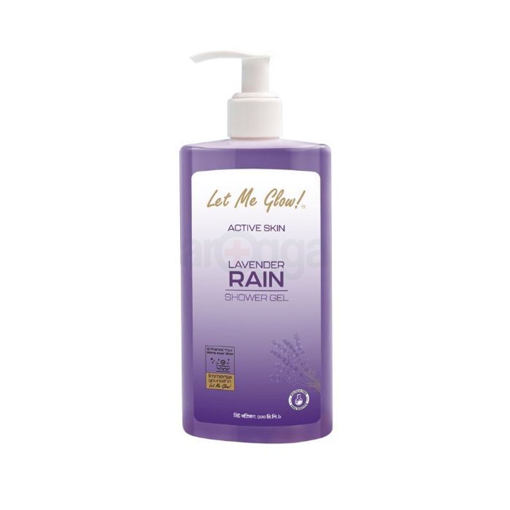 Let Me Glow Lavender Rain Shower Gel - 500ml price in Bangladesh | Arogga