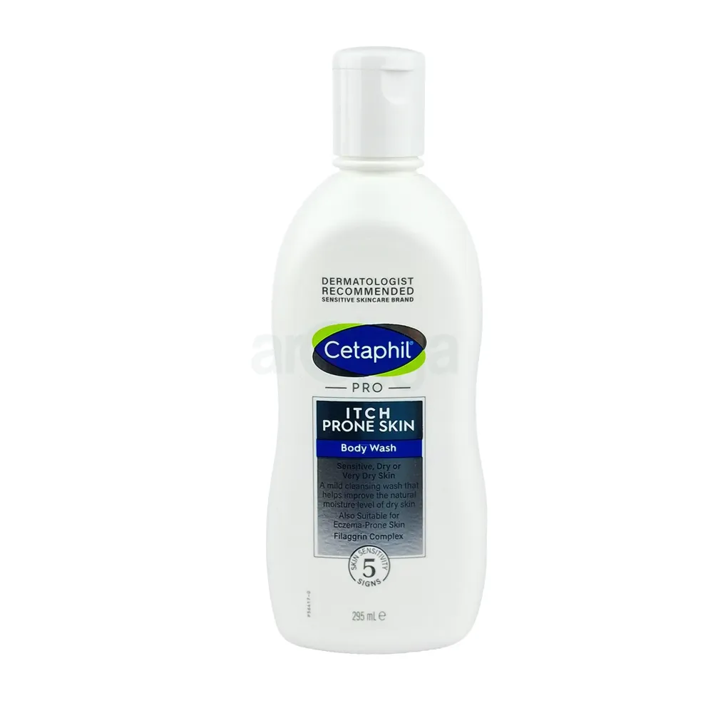 Cetaphil Pro Itch Prone Skin Body Wash for Prone Sensitive Skin 295ml ...