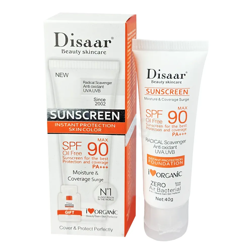 Disaar Beauty Skincare Sunscreen SPF 90 – UV Protection – 40g price in ...