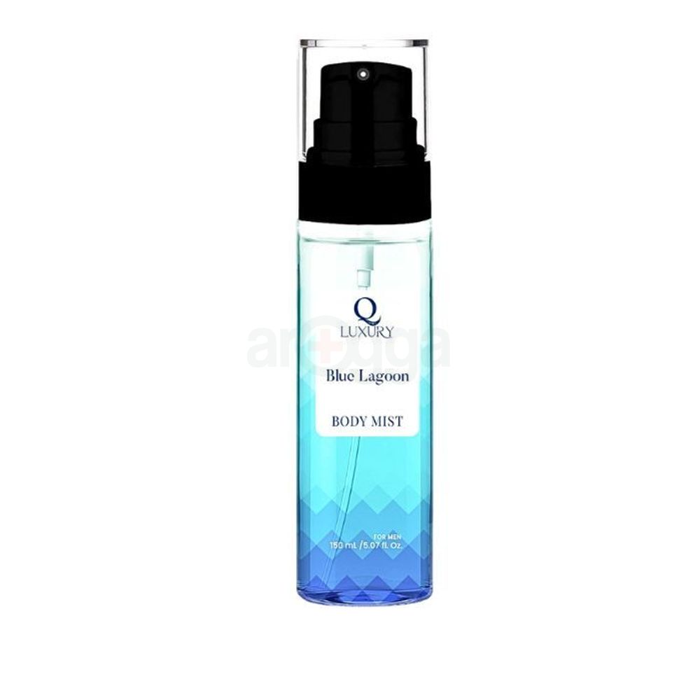 Q Luxury Body Mist For Man - Blue Lagoon 150ml price in Bangladesh | Arogga