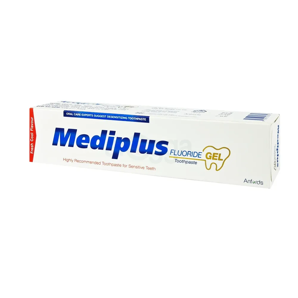 Mediplus Fluoride Gel Toothpaste 140gm price in Bangladesh | Arogga