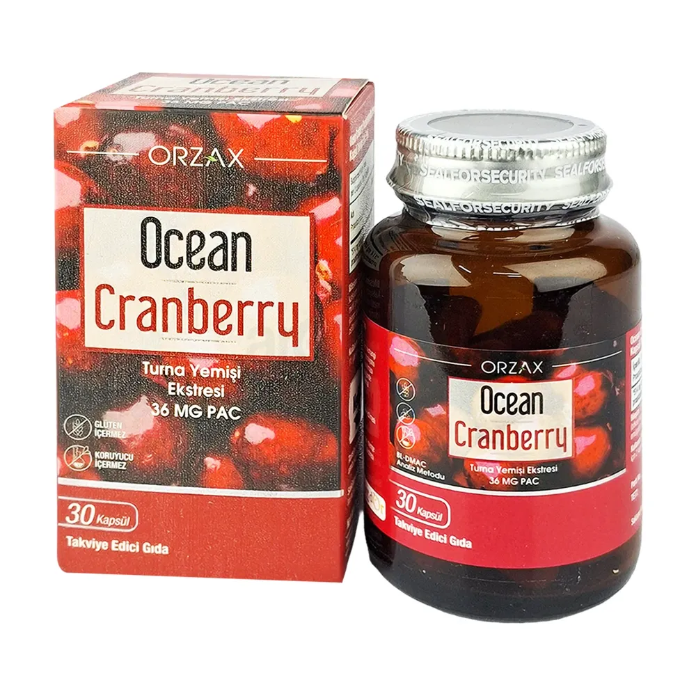 Orzax Ocean Cranberry – (36mg PAC) Cranberry Extract, 30 Capsules price ...