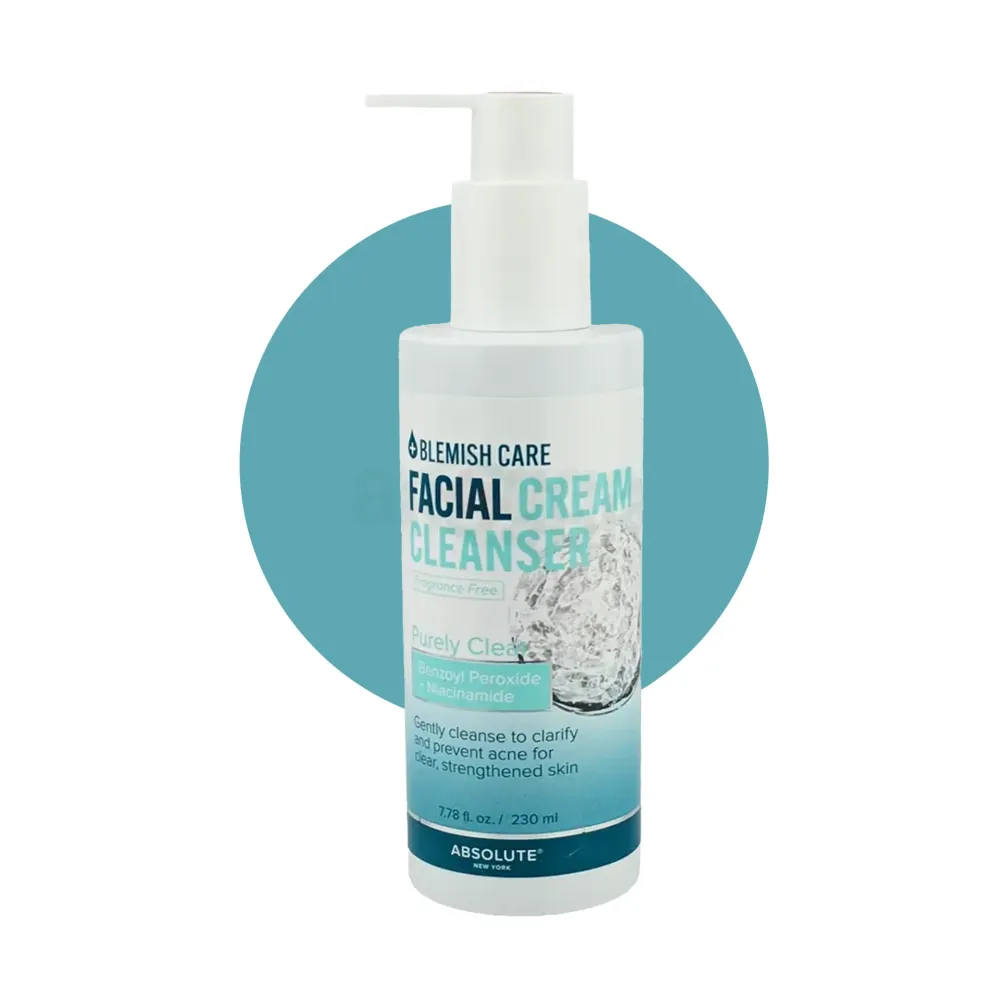 Absolute New York Blemish Care Facial Cream Cleanser – Purely Clean ...