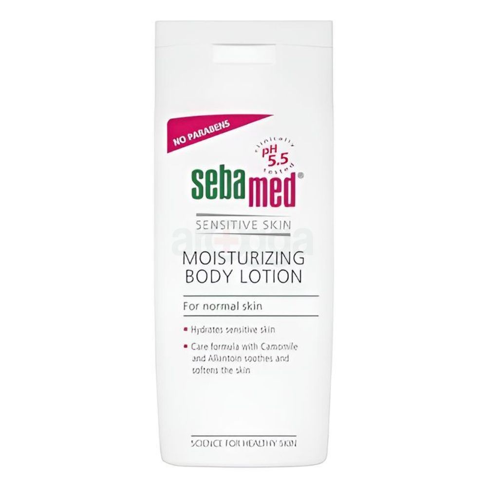 Sebamed Sensitive Skin Moisturizing Body Lotion for Normal Skin 200ml ...