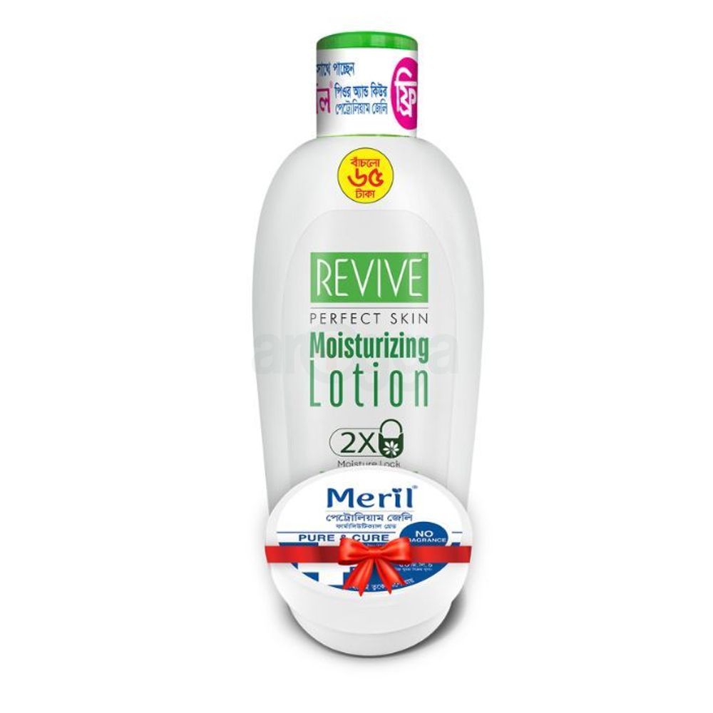 Buy 1 Revive Perfect Skin Moisturizing Lotion 300ml & Get 1 Meril Pure ...
