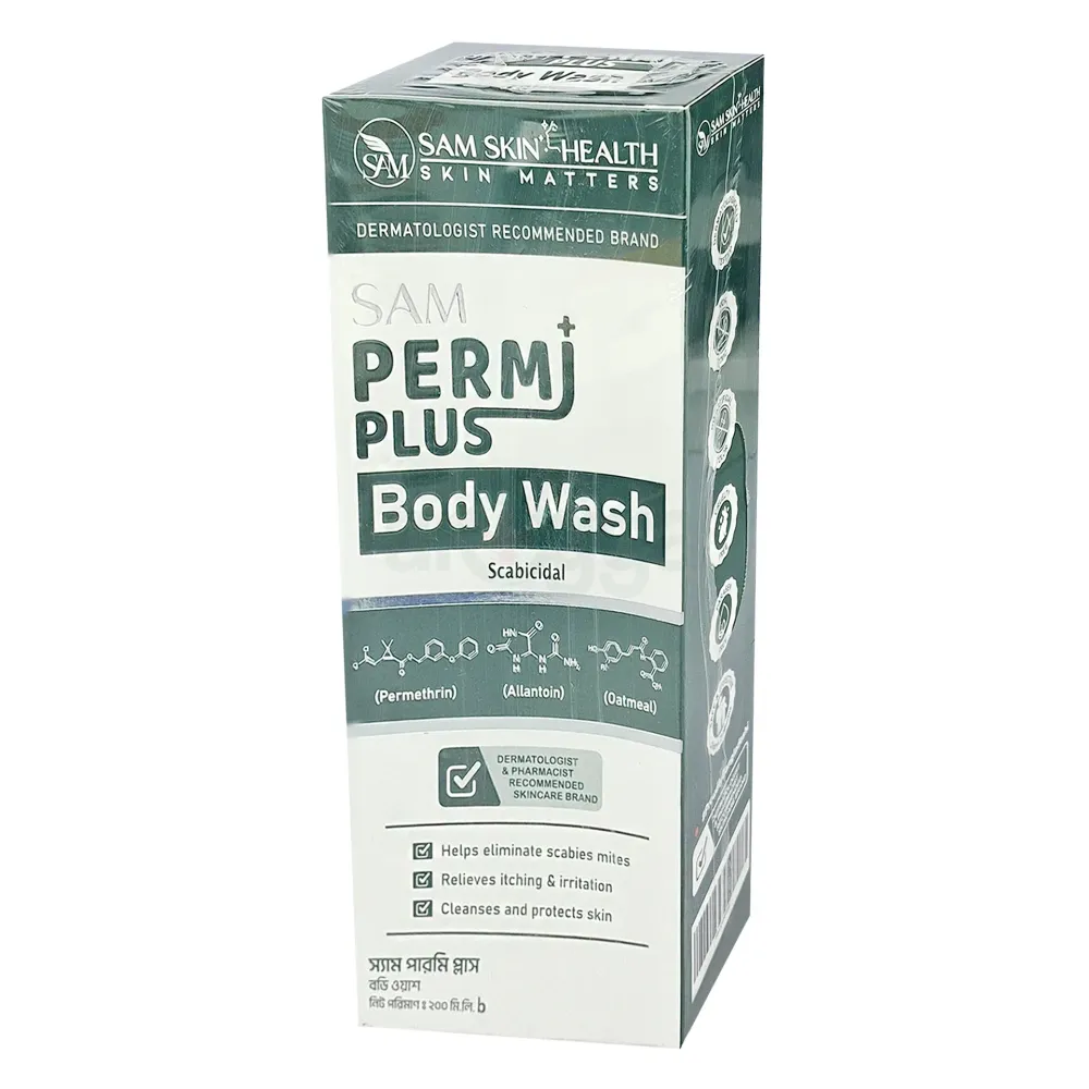 Sam Permi Plus Body Wash (Scabicidal) 200ml price in Bangladesh ...