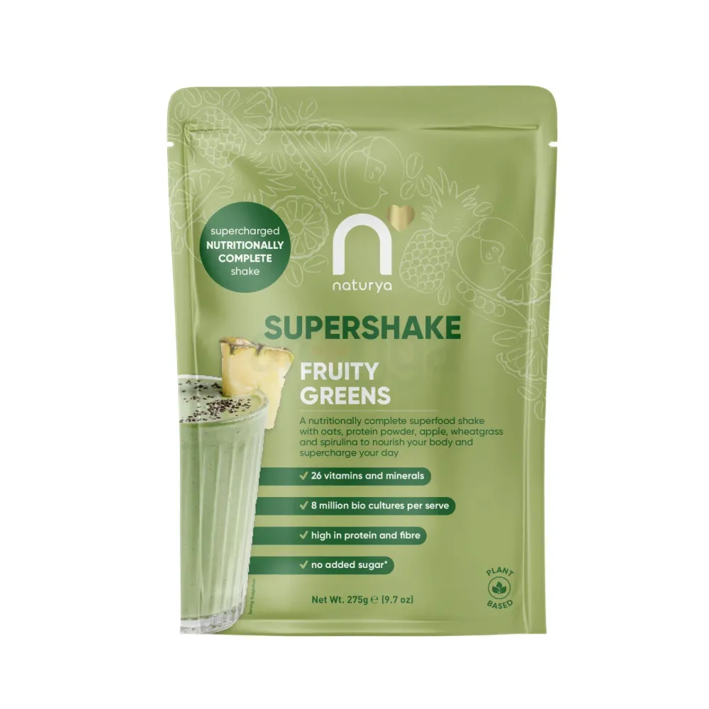 Naturya Super Shake Fruity Greens 275g price in Bangladesh | Arogga