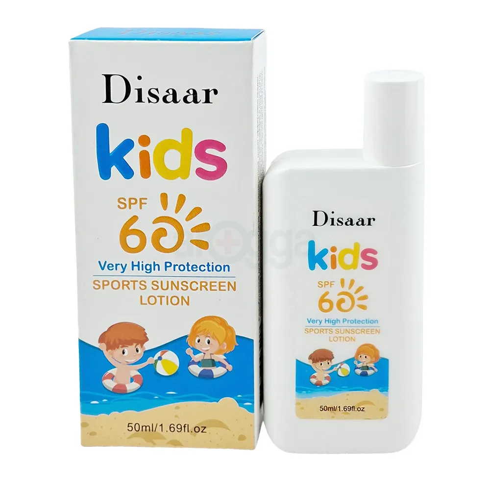 Disaar Kids Very High Protection Sports Sunscreen SPF 60 Lotion 50ml ...