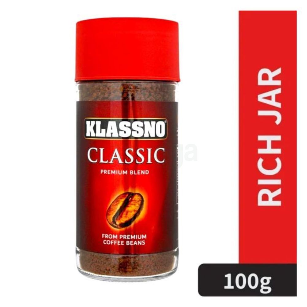 Klassno Rich Premium Blend Instant Coffee 100g price in Bangladesh | Arogga