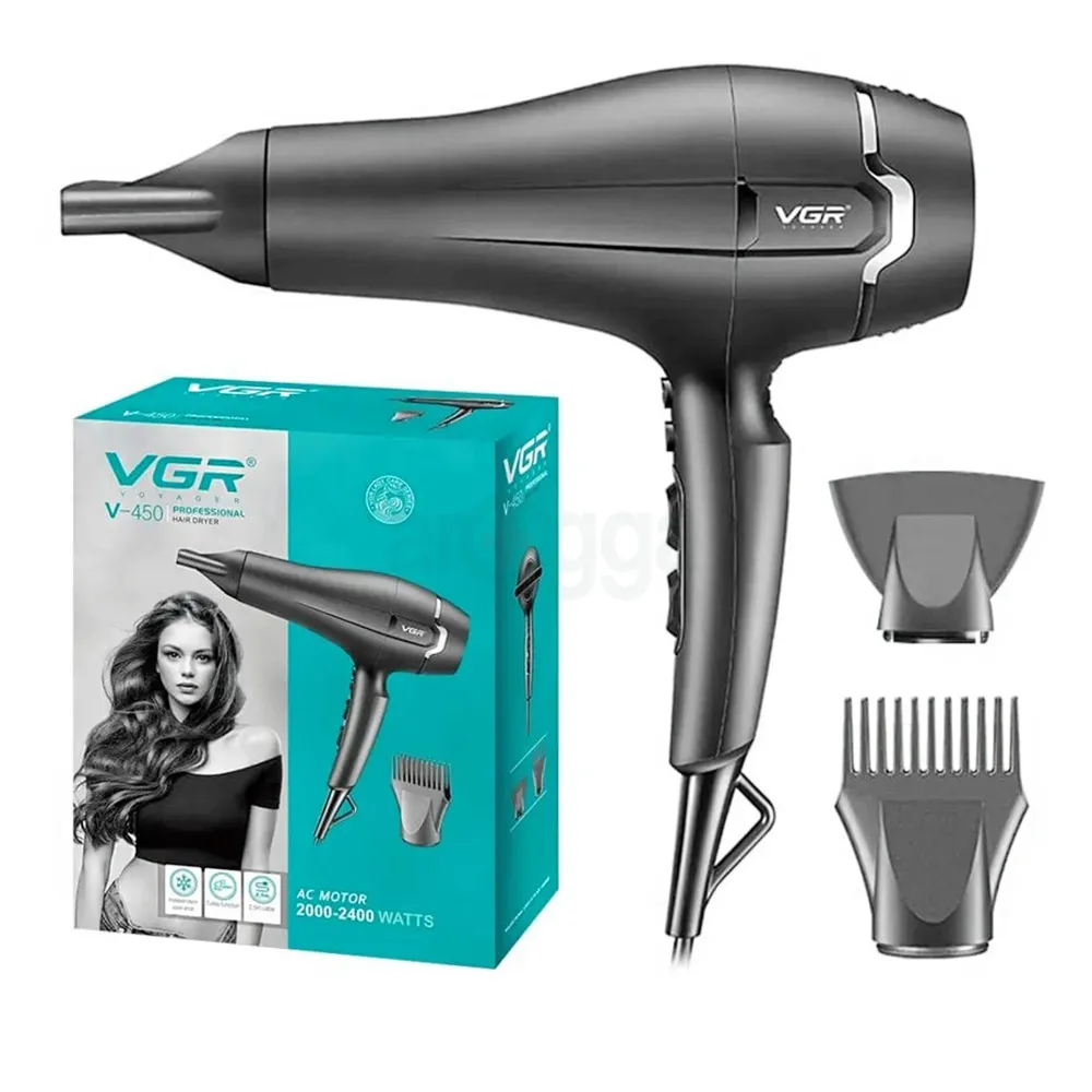 VGR V-450 Essential DryCare Professional Hair Dryer – Salon Series for ...