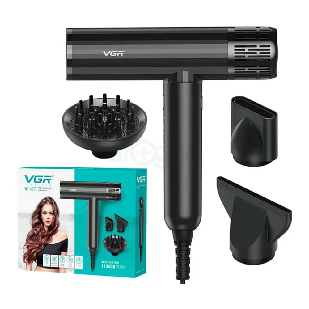 VGR V-427 Essential DryCare Professional Hair Dryer – Salon Performance ...