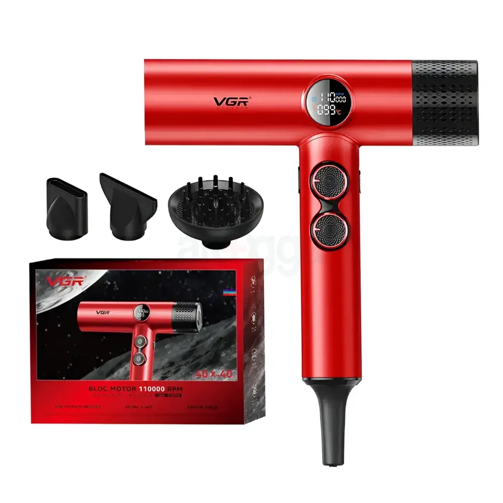 VGR V-401 Essential DryCare Professional Hair Dryer – Salon Performance ...