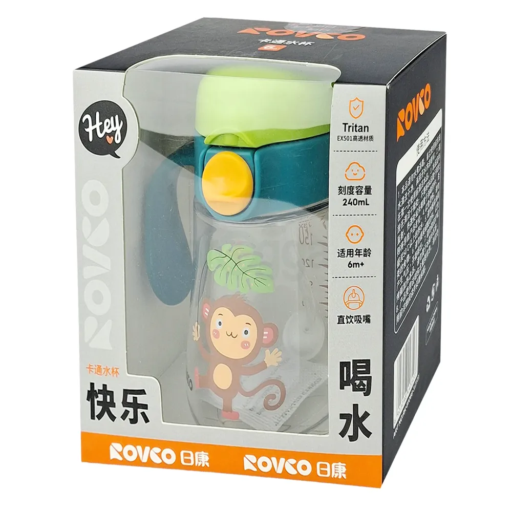 Rovco Cartoon Water Cup 240ml (6m+) RK-B1066-3 price in Bangladesh | Arogga