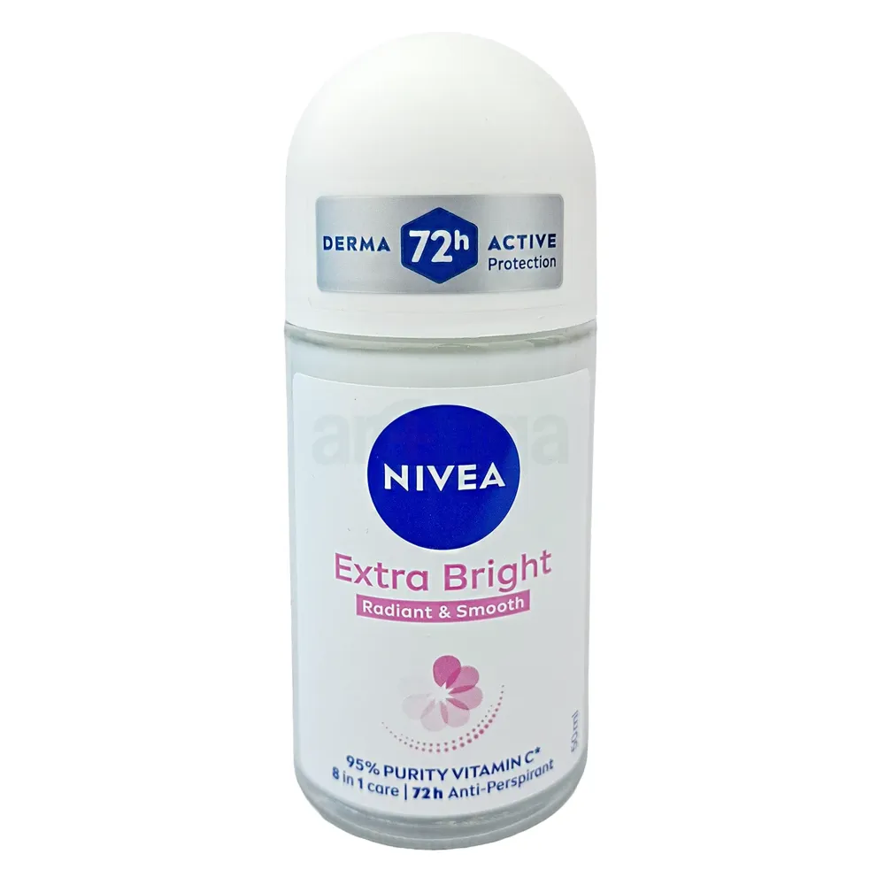 Nivea Extra Bright Radiant & Smooth Deodorant Roll On - 50 ml price in ...