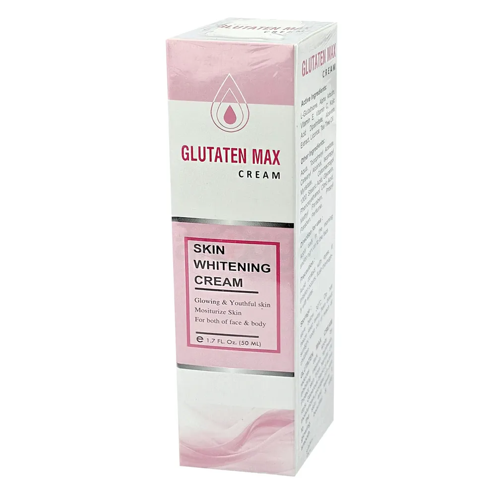 Glutaten Max Cream (Skin Whitening 50ml Glowing & Youthful Skin for ...