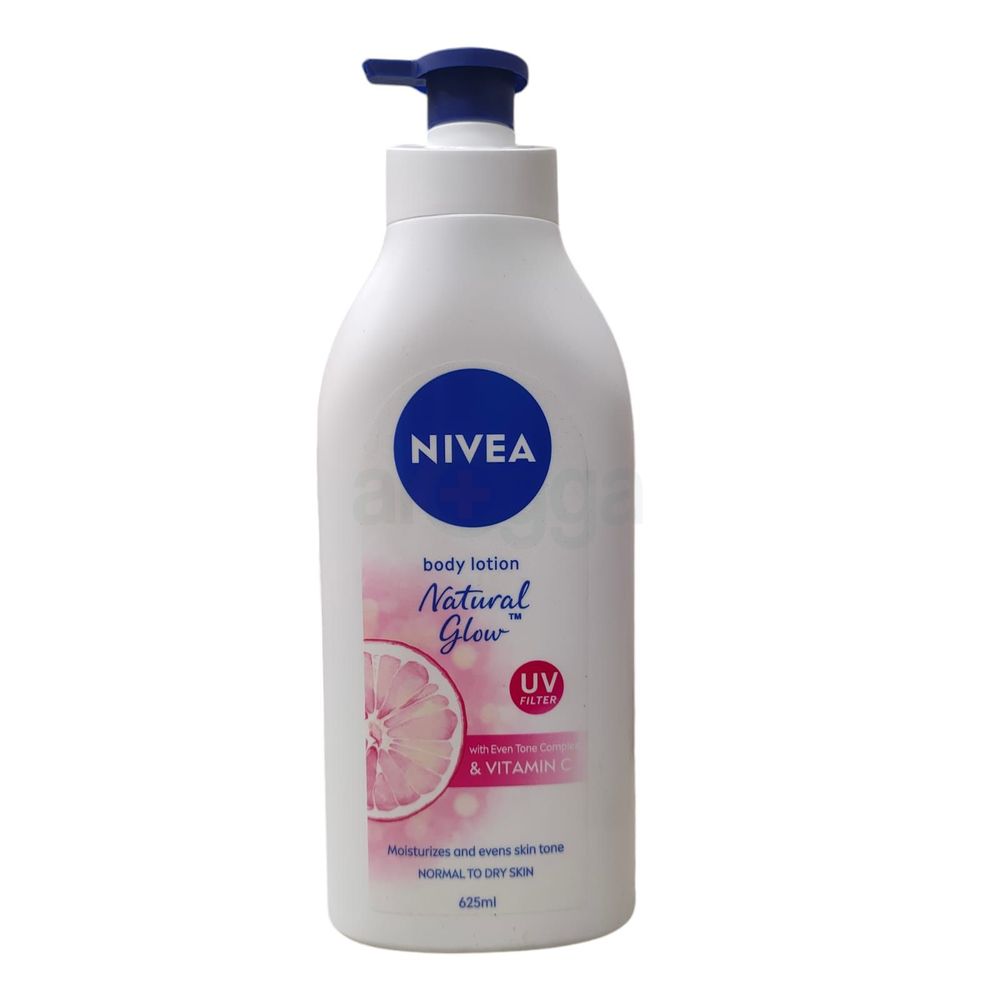 Nivea Body Lotion Natural Glow Even Tone Complex & Vitamin C for Normal ...